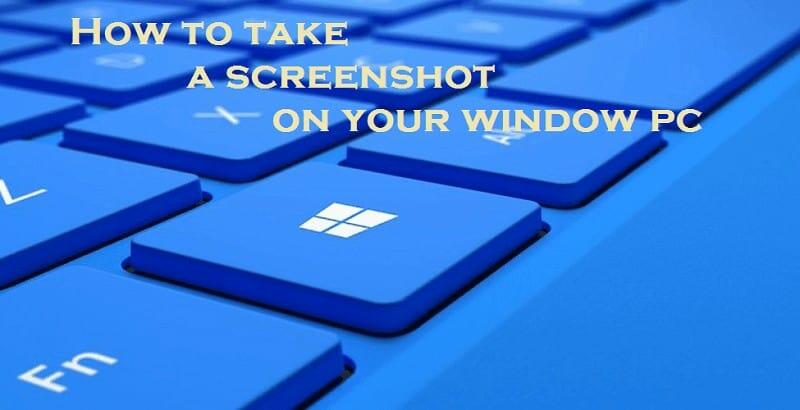 How To Take A Screenshot On Windows Computers
